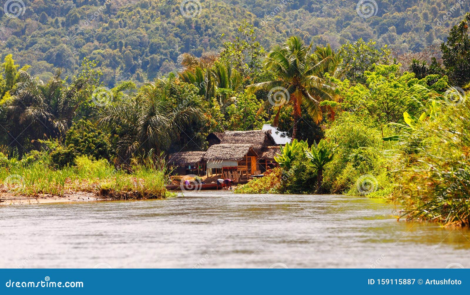 Paisaje Natural Tradicional De Madagascar Imagen de archivo - Imagen de ...