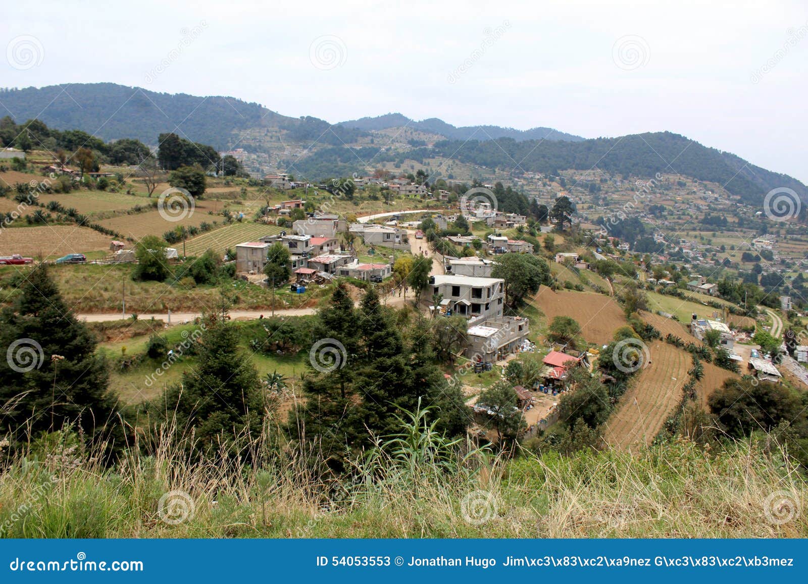 Paisaje rural mexicano imagen de archivo. Imagen de campos - 54053553