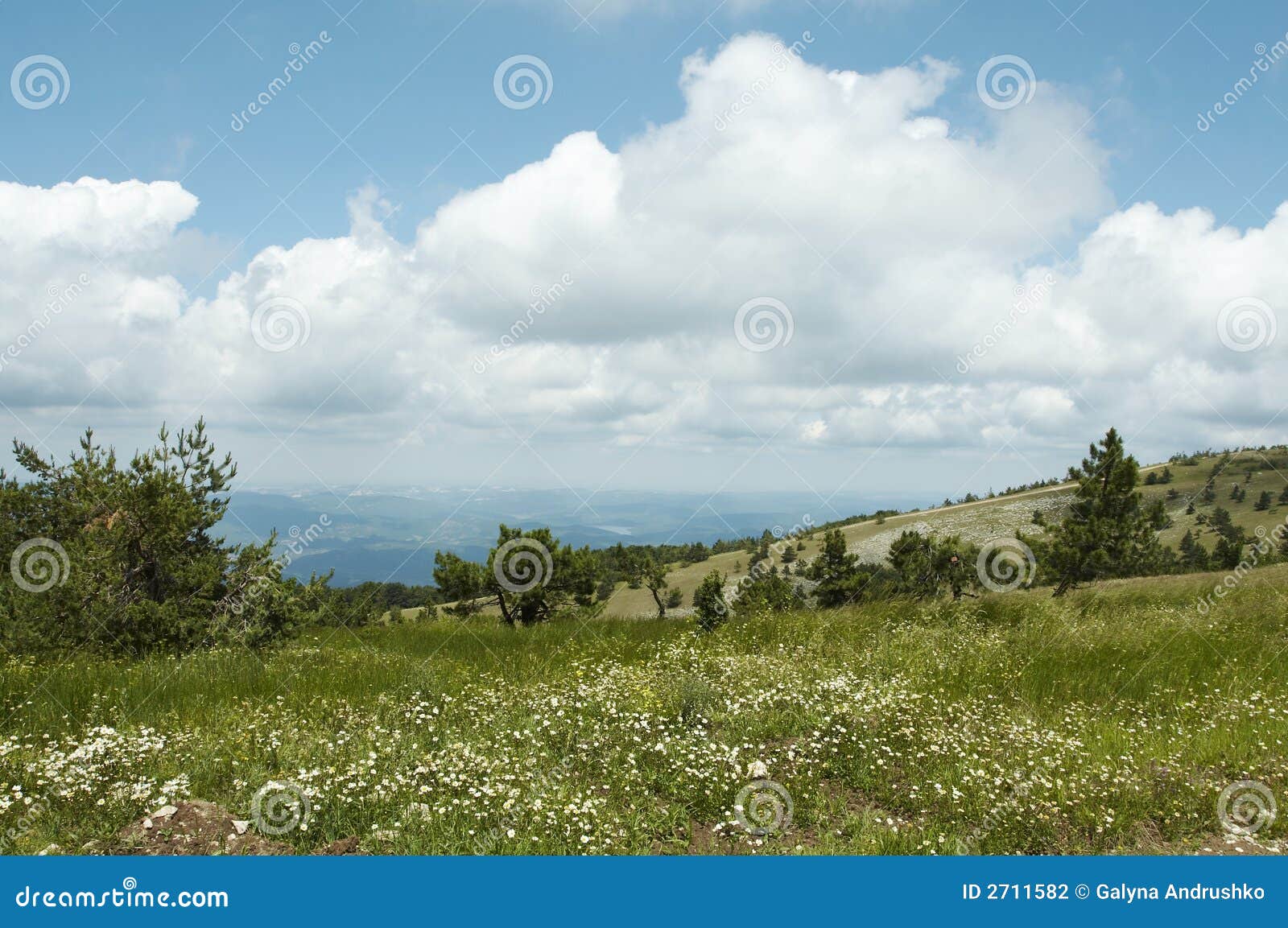 Paisajes crimeos foto de archivo. Imagen de flores, resorte - 2711582