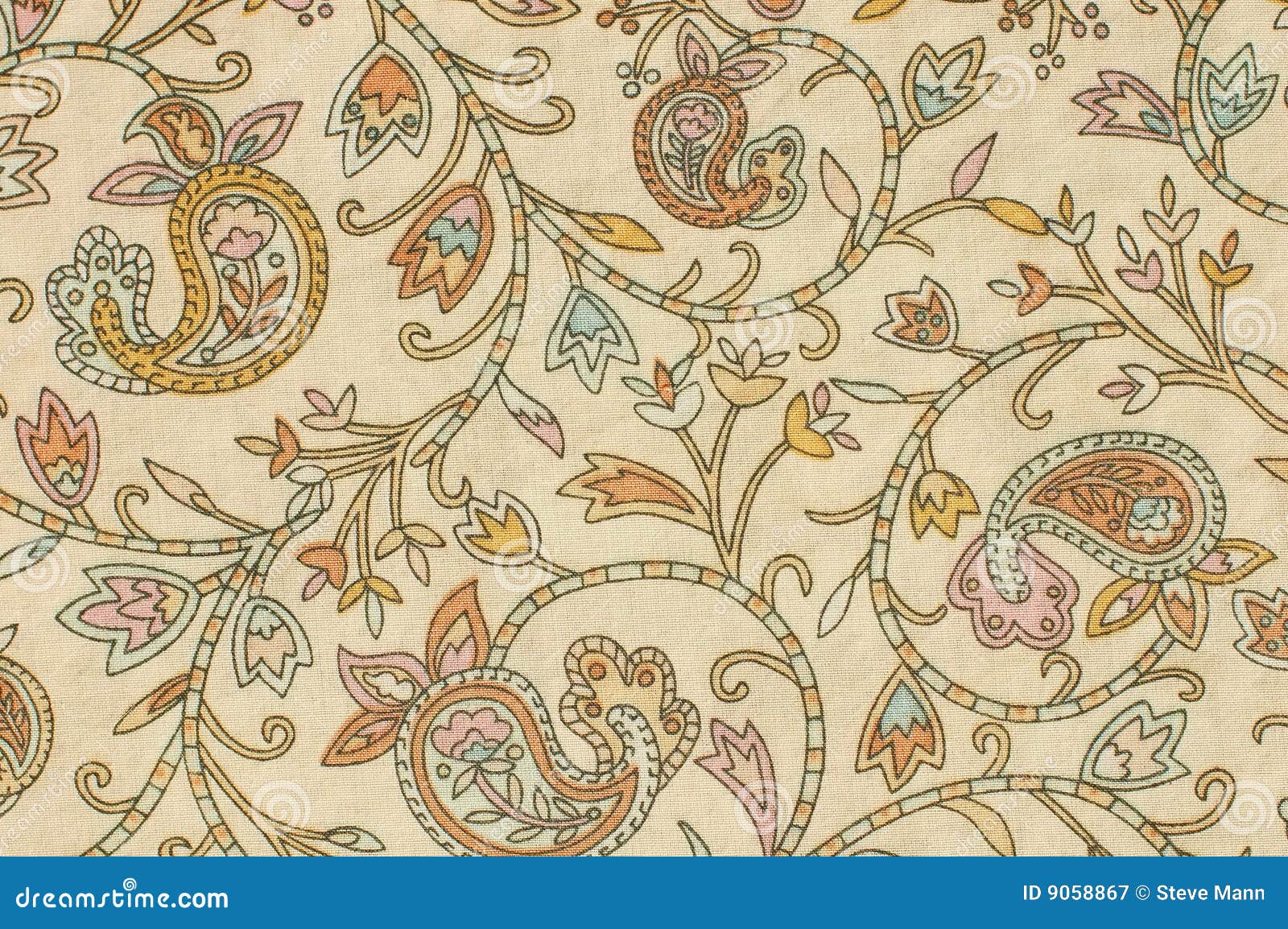 Paisley background stock image. Image of decorative, swirls - 9058867