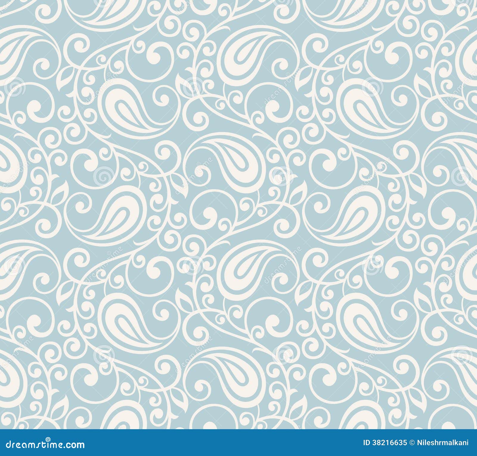 Paisley design stock vector. Illustration of pattern - 38216635