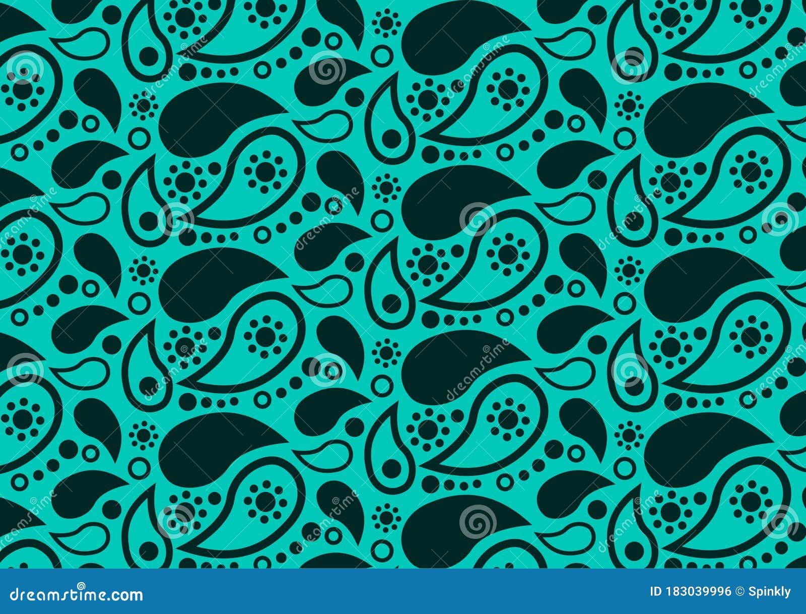 Paisley Pattern Background Wallpaper Design Stock Illustration ...
