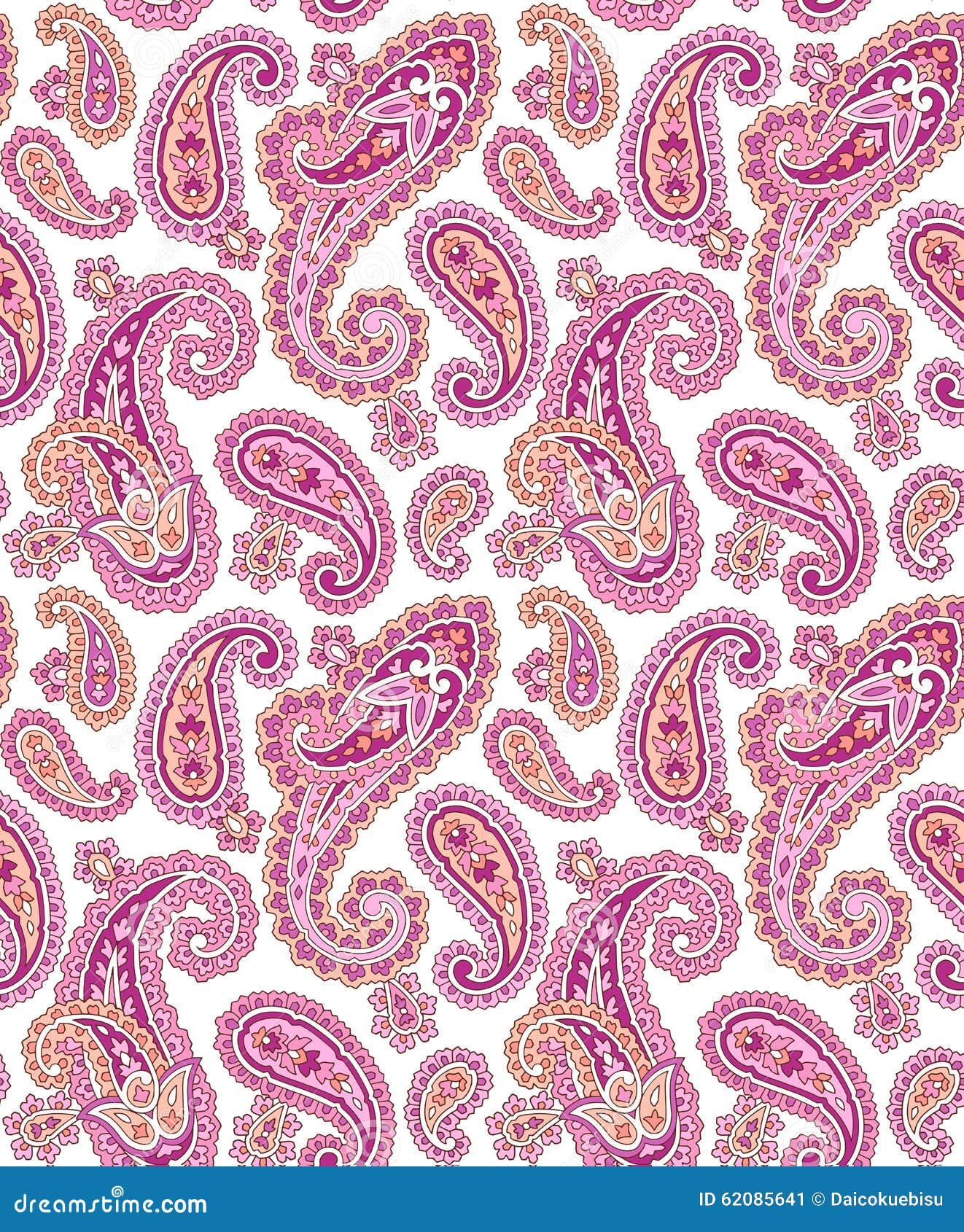 Paisley pattern stock illustration. Illustration of material - 62085641