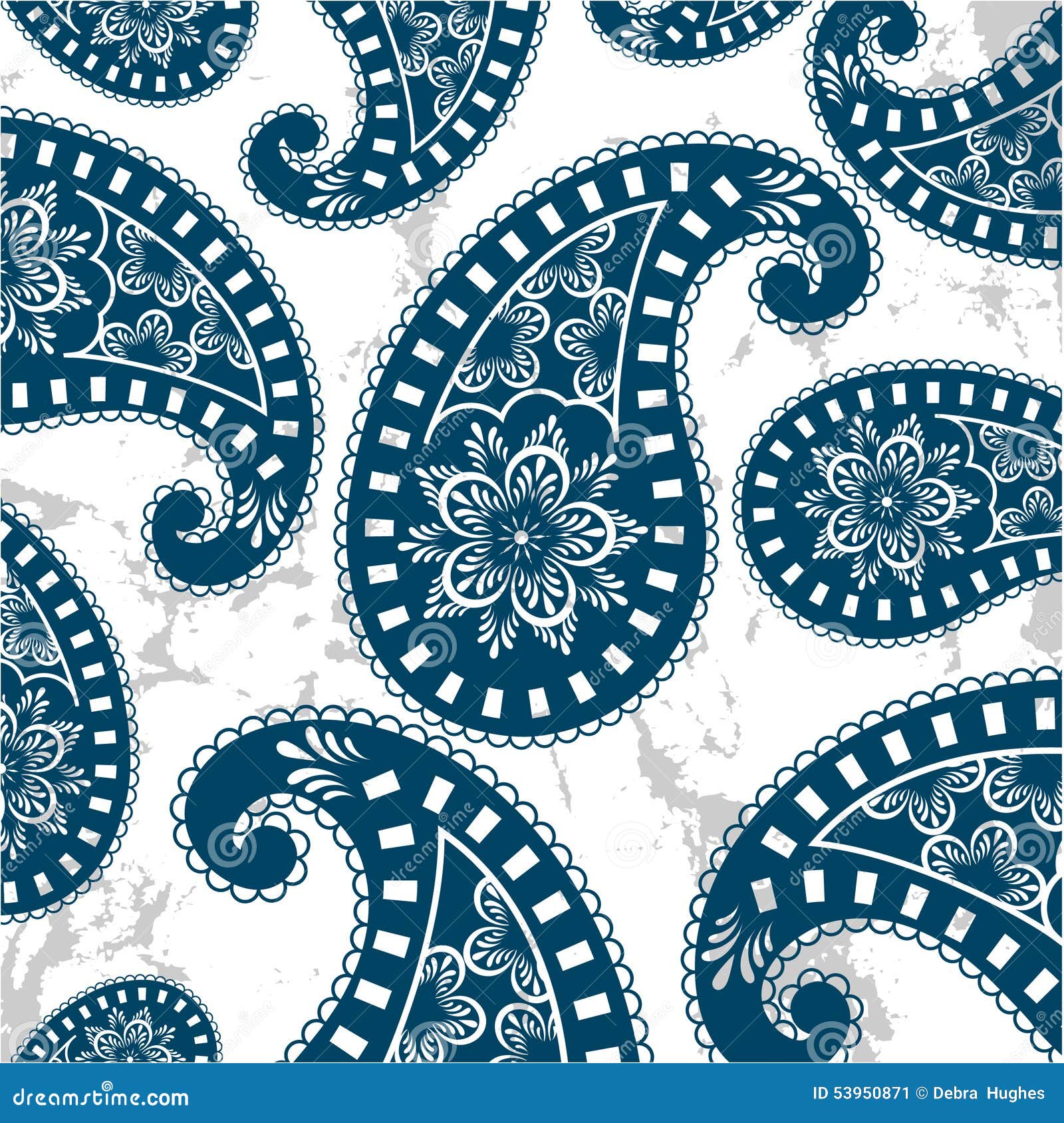 Paisley pattern stock vector. Illustration of curve, design - 53950871