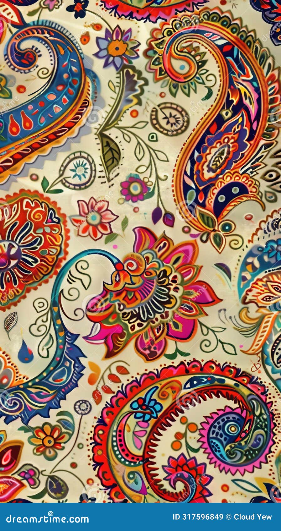 Paisley Patterns for a Bohemian Flair Stock Illustration - Illustration ...