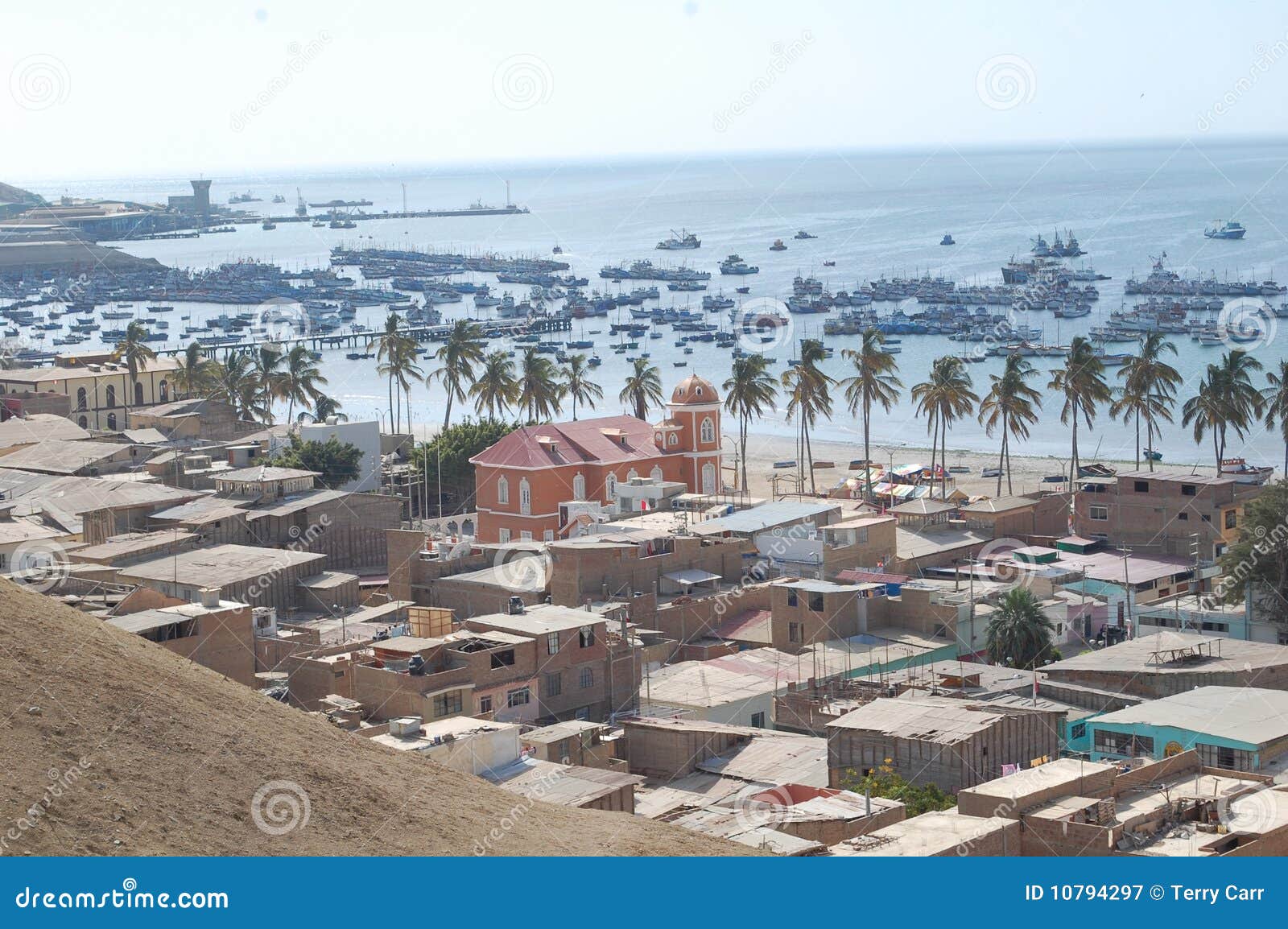Paita, Peru stock image. Image of seacoast, shore, coastline - 10794297
