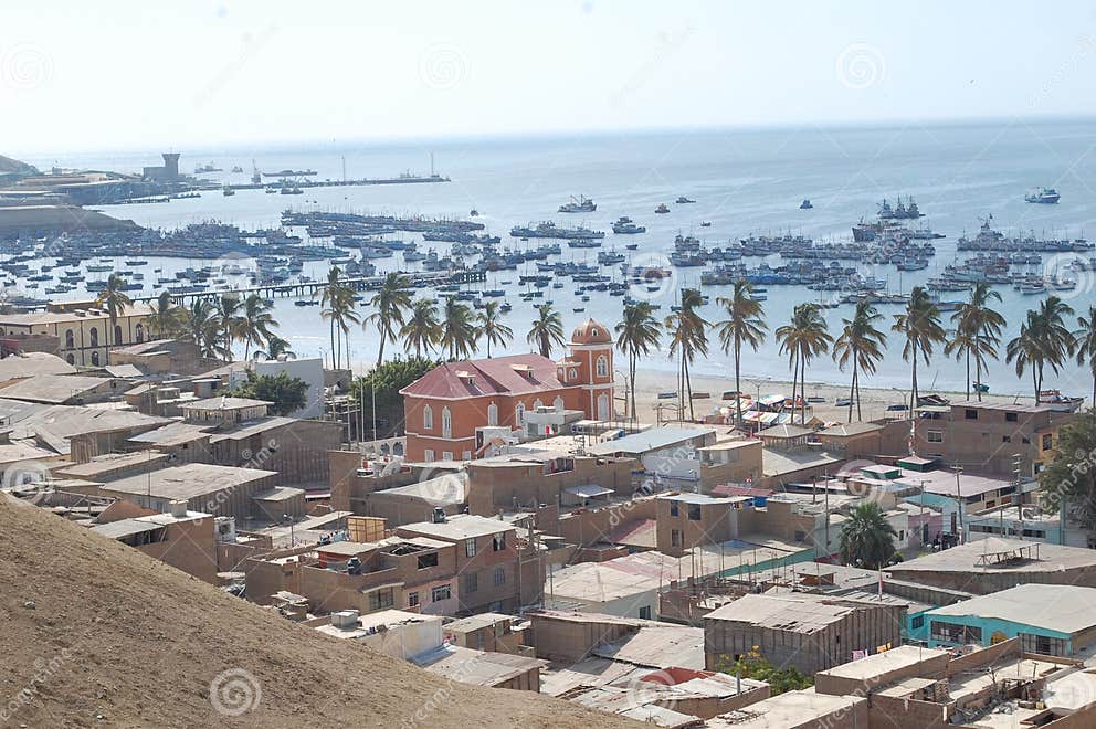 Paita, Peru stock image. Image of seacoast, shore, coastline - 10794297