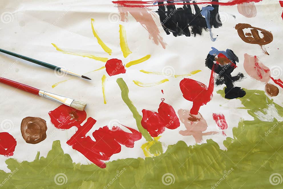 Paiting stock photo. Image of white, design, colorful - 14421592