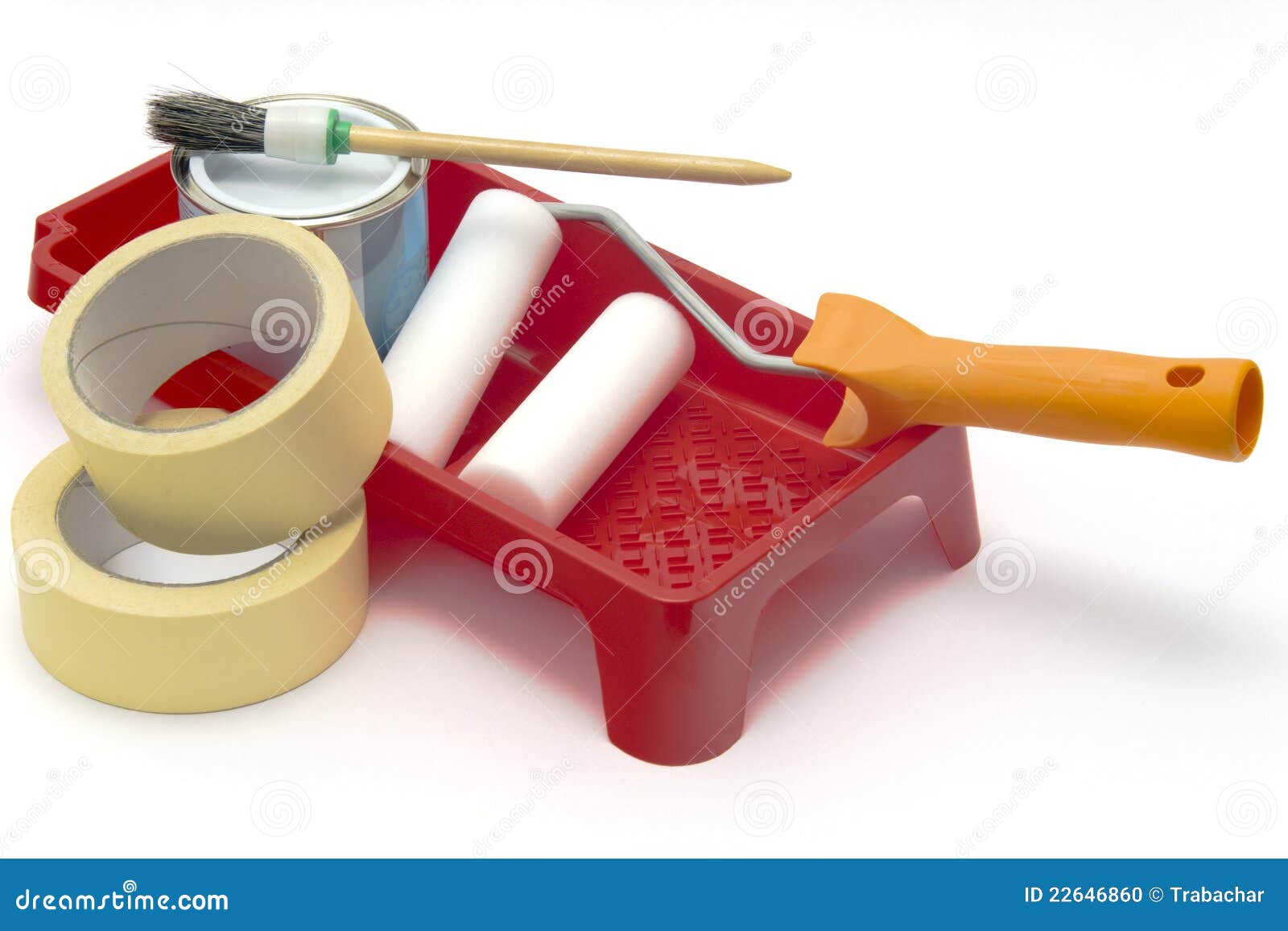 Paiting tools-3 foto de stock. Imagem de equipamento - 22646860