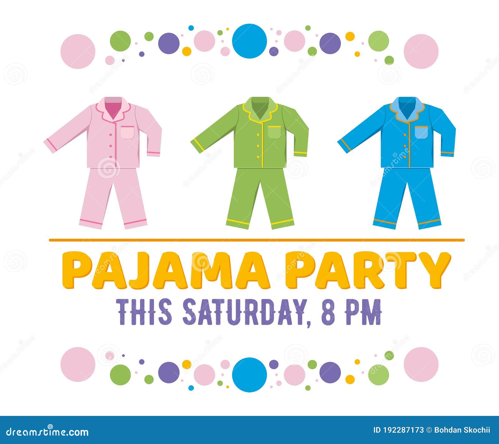 Boys Pajamas Clip Art