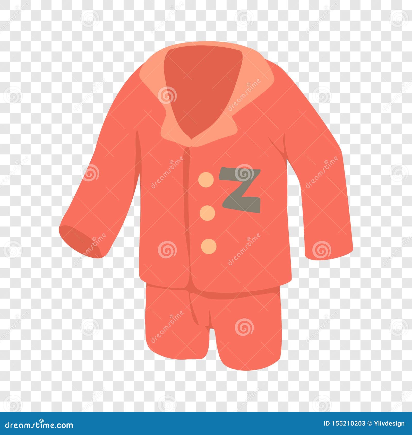 Pajamas Icon, Cartoon Style Stock Vector - Illustration of bedtime ...