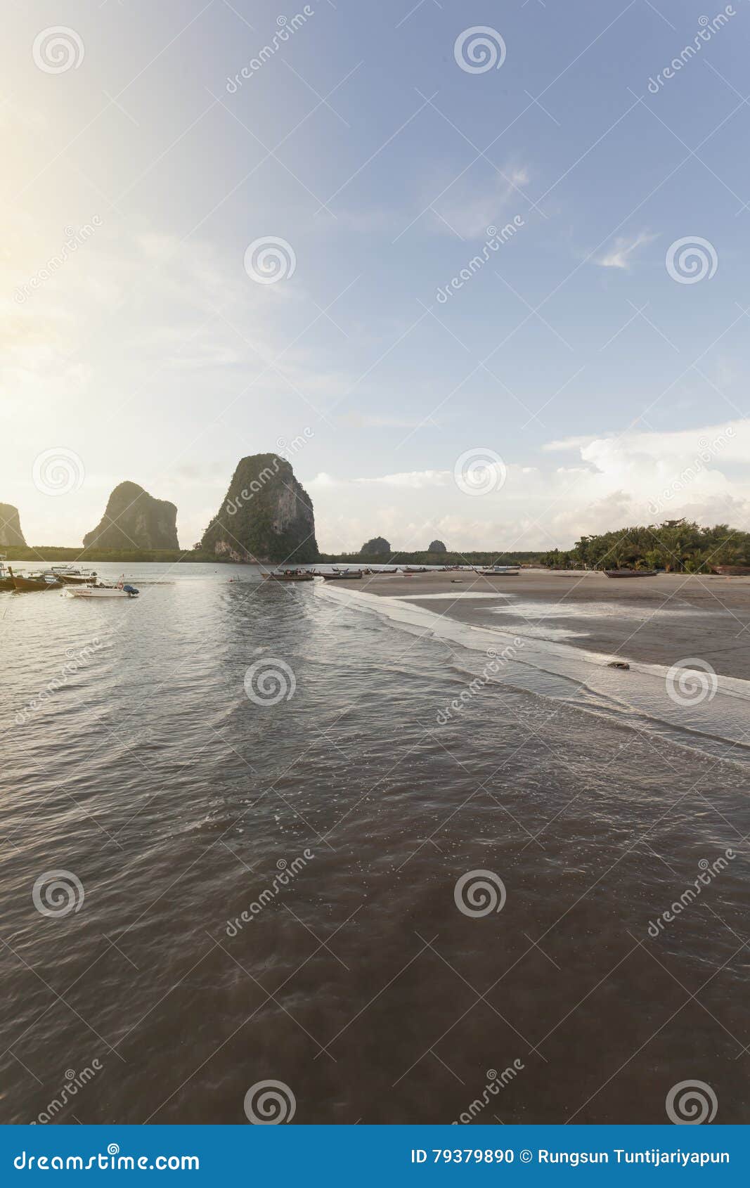 Pak Meng Beach in Trang, Thailand. Stock Photo - Image of sand, autumn ...