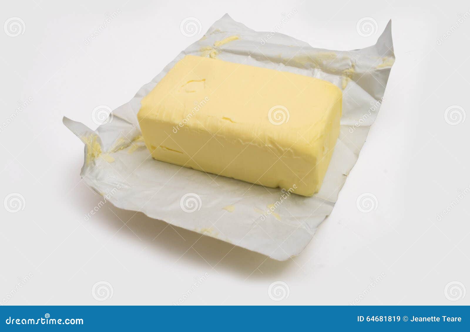Pak van boter stock afbeelding. Image of geïsoleerd, naughty - 64681819