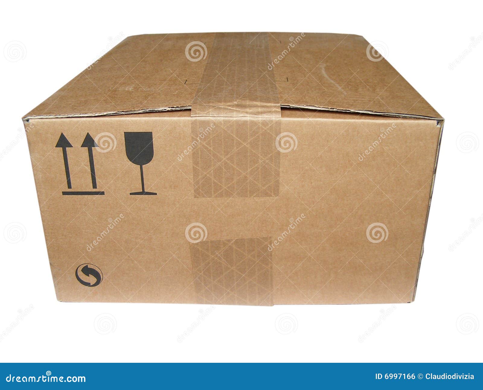 Paket stockfoto. Bild von lieferung, zerbrechlich, ladung - 6997166