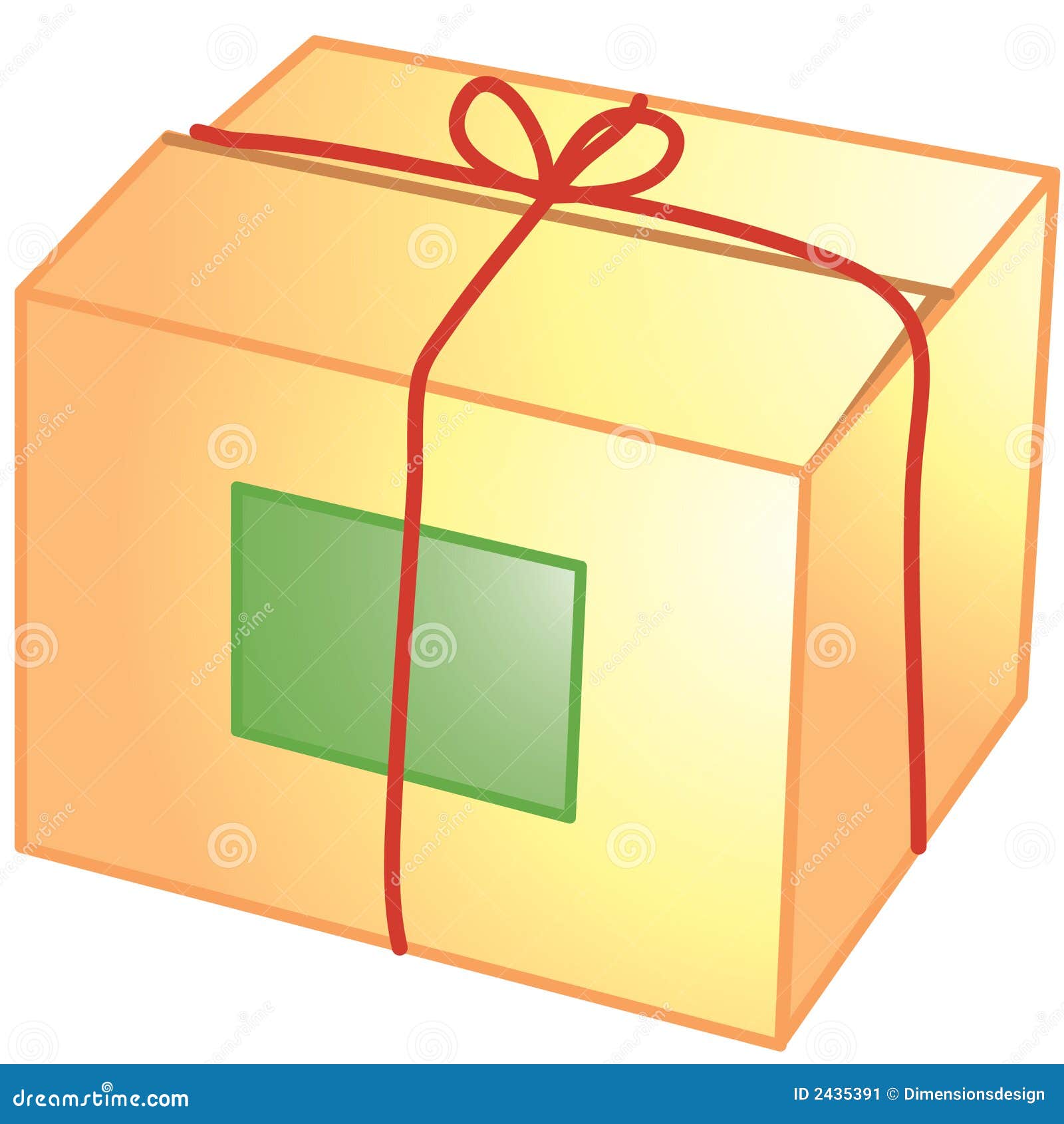 Paket-Ikone vektor abbildung. Illustration von ikone, auslegung - 2435391