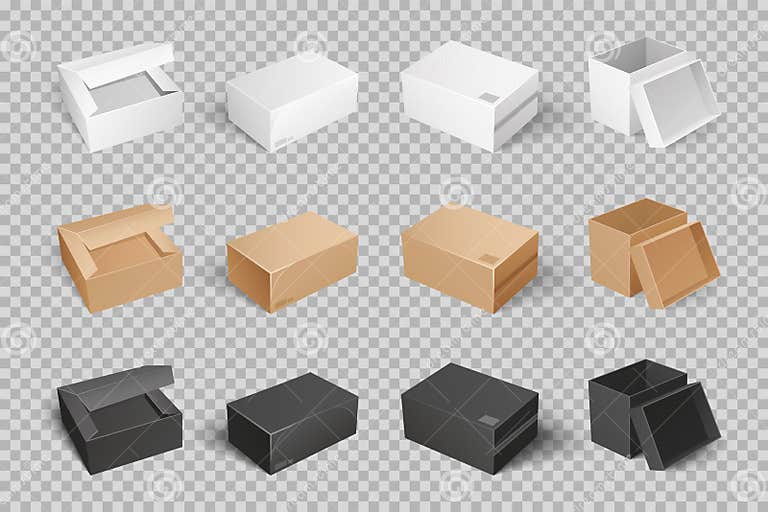 Paket Mit Isometrischem Ikonen-Vektor Des Klebstreifen-3D Vektor ... Paket Mit Isometrischem Ikonen-Vektor Des Klebstreifen-3D Vektor ...