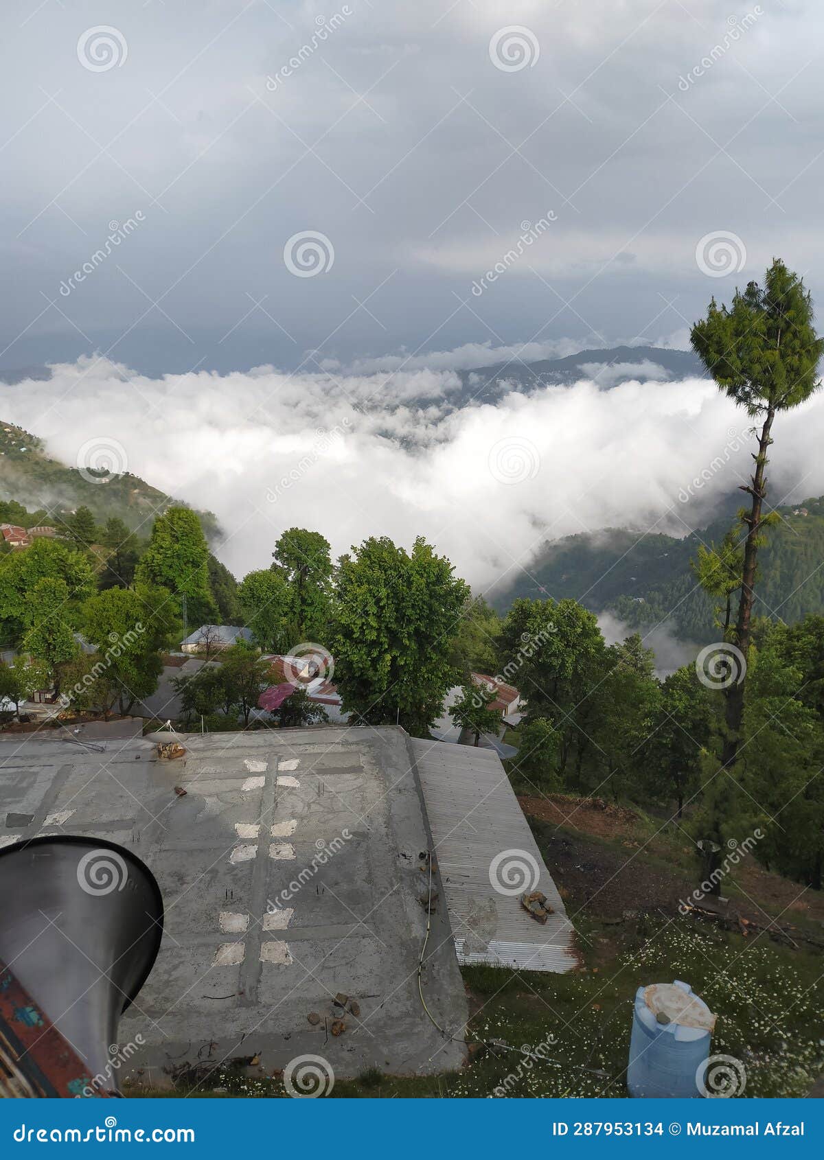 Pakistan Beautiful Place Name Murre Stock Photo - Image of nathiya ...