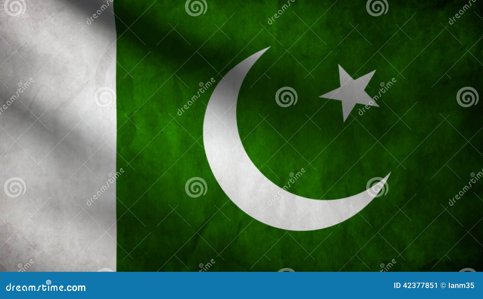 Pakistan flag stock video. Video of karachi, flag, pakistan - 42377851