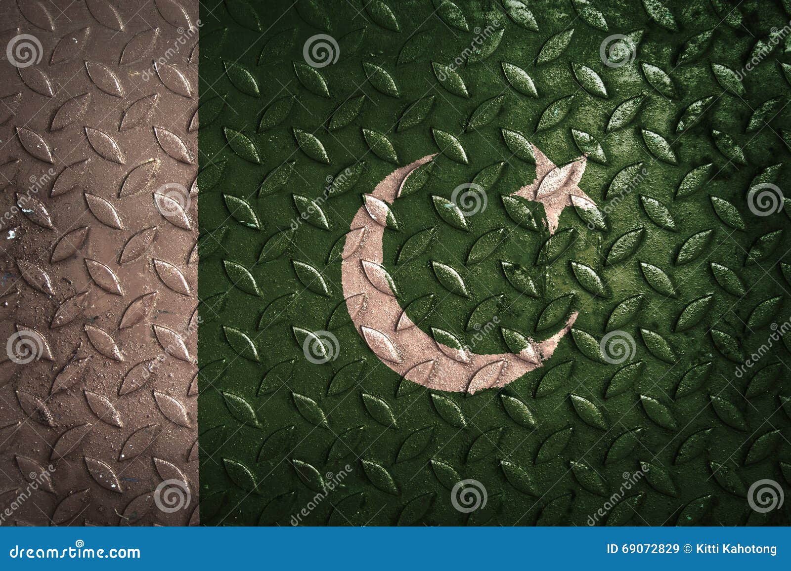Pakistan Flag,metal Texture on Background Stock Image - Image of grunge ...