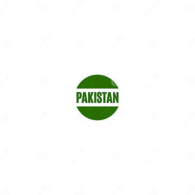 Pakistan logo stock illustration. Illustration of diagram - 303300728