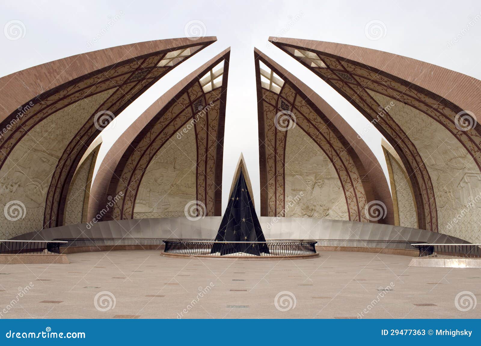 Pakistan Monument Front Side Editorial Stock Photo - Image of landmark ...
