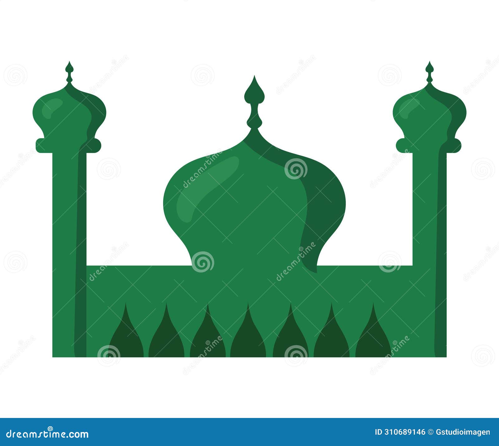 Pakistan mosque design stock vector. Illustration of badshahi - 310689146