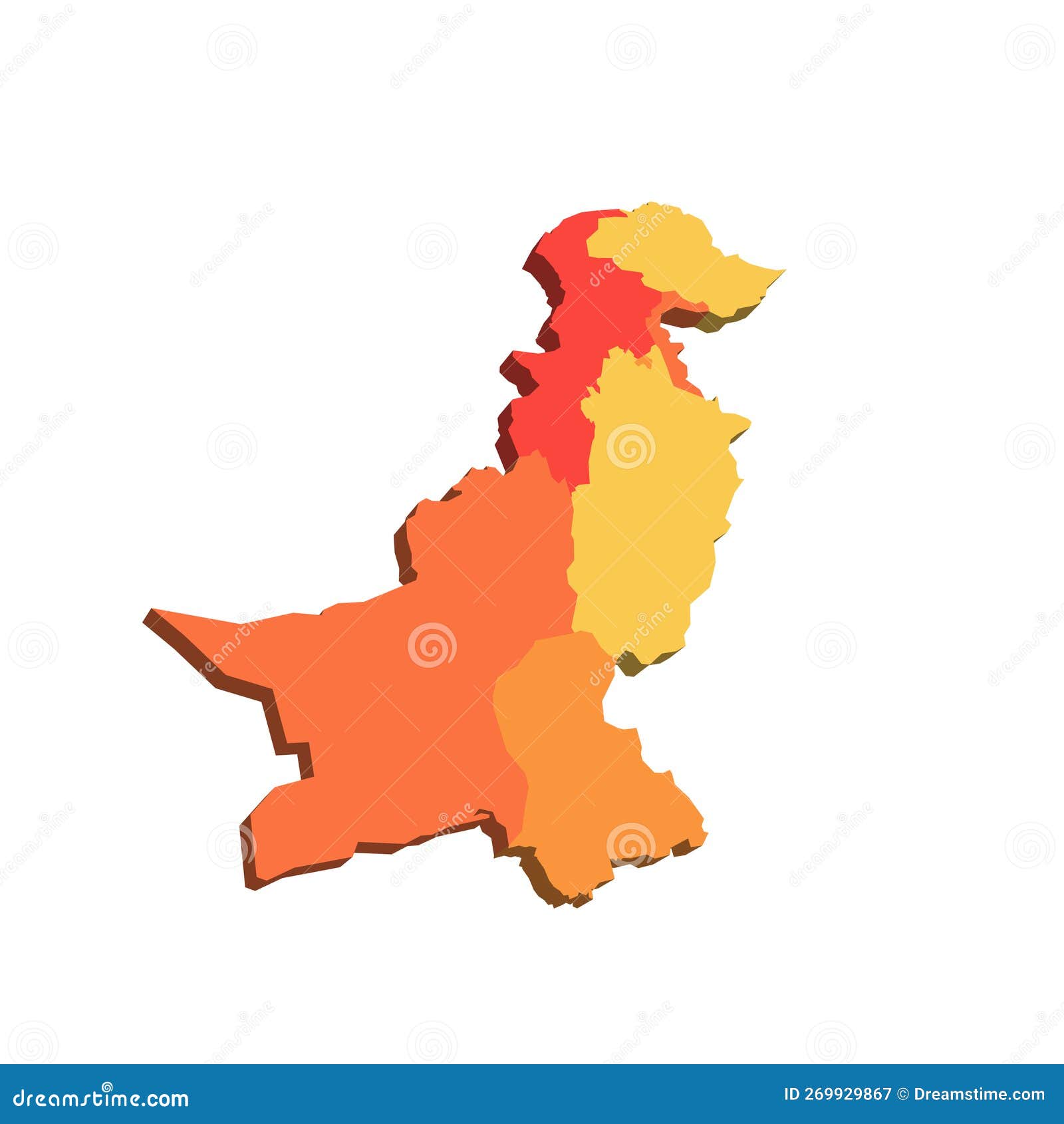 Pakistan Political Map of Administrative Divisions Stock Illustration ... Pakistan Political Map of Administrative Divisions Stock Illustration ...