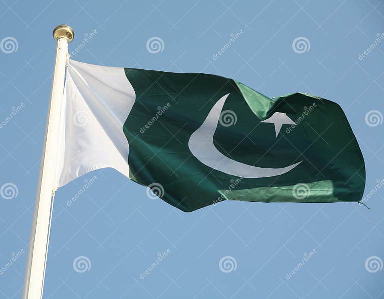 Pakistan s flag stock photo. Image of islam, pakistani - 1615956