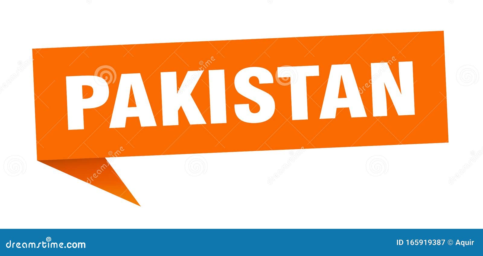 Pakistan Sticker. Pakistan Signpost Pointer Sign Stock Vector ...