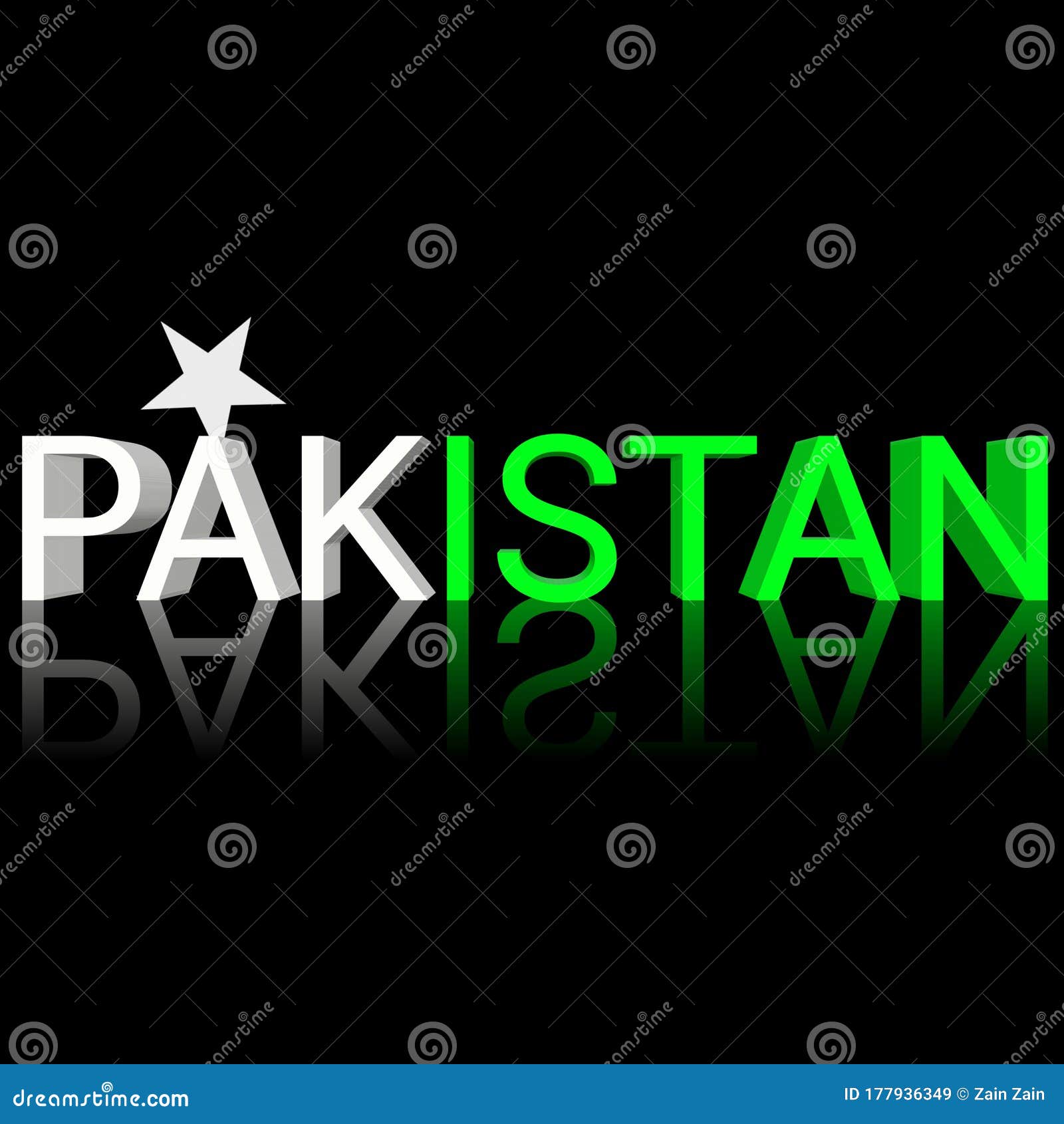 Pakistan, Text Design. Calligraphy. Typography Poster. Usable As ...