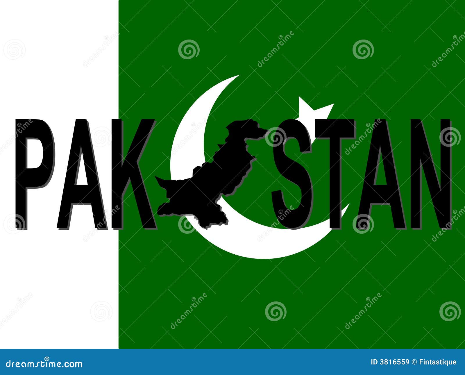 Pakistan text with map stock vector. Illustration of pakistani - 3816559