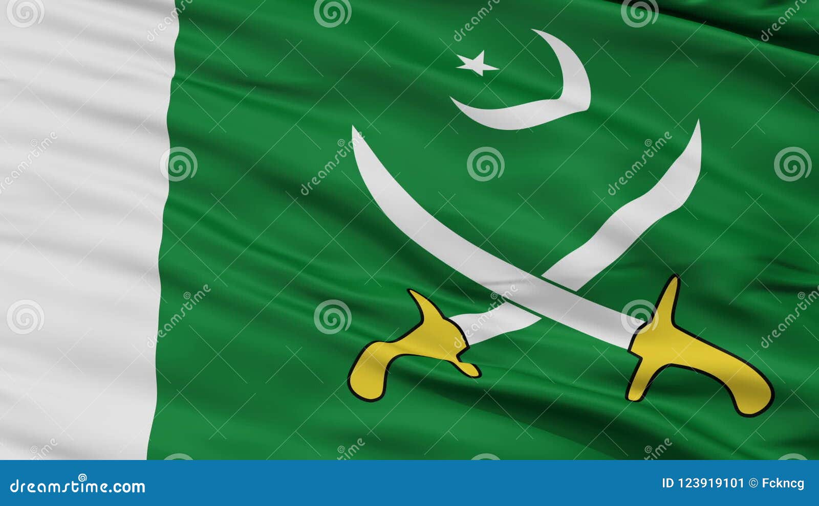 Pakistani Army Flag Closeup Seamless Loop Stock Video - Video of ...