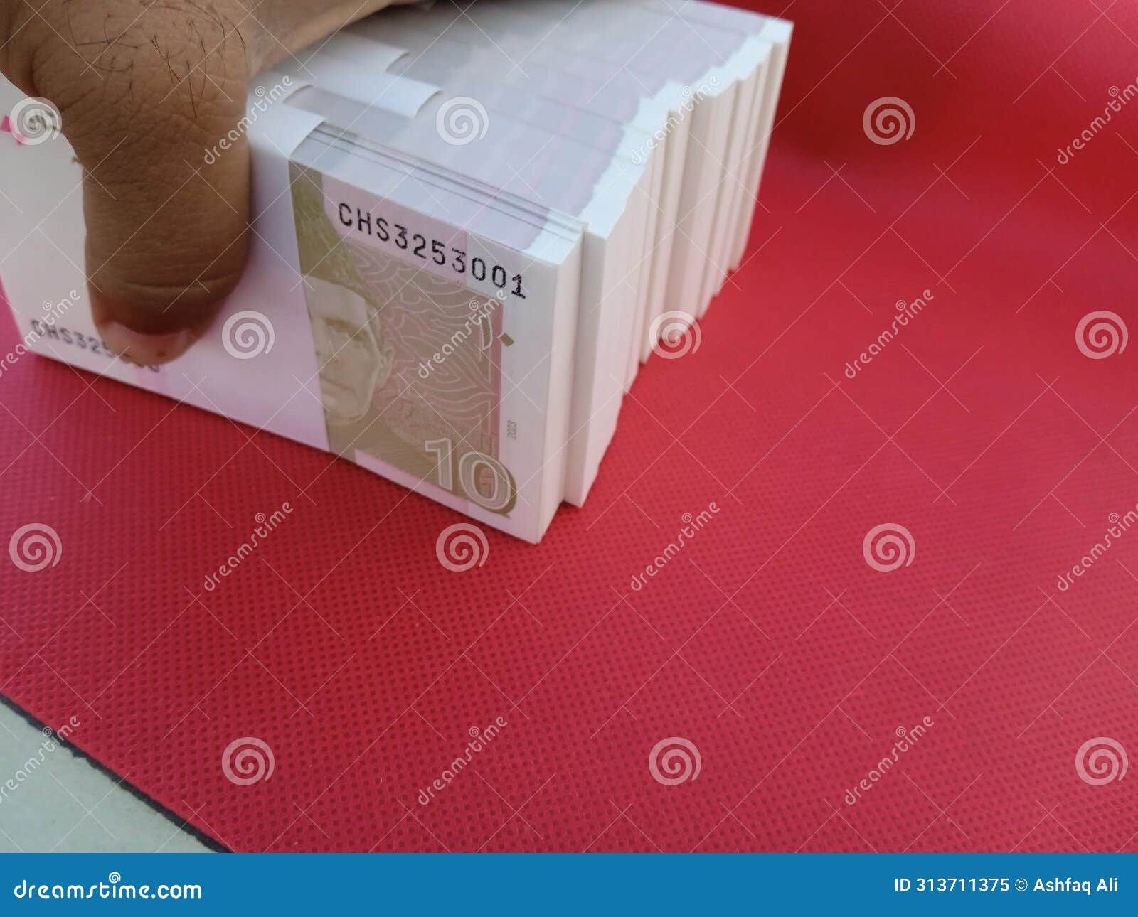 Pakistani Currency New Note 10 Rupees Bundle. New Copy of Rs Stock ...