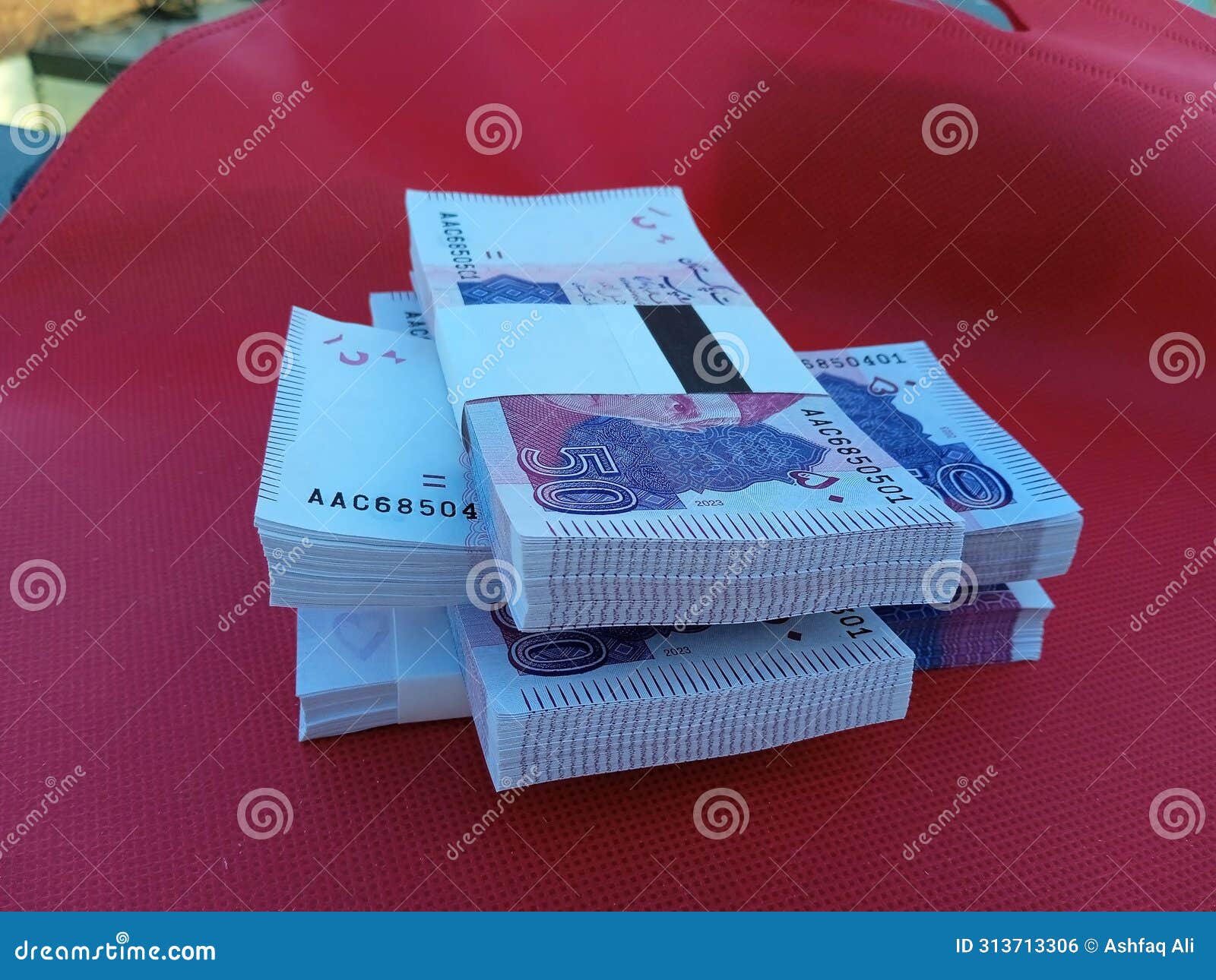 Pakistani Currency New Note 50 Rupees Bundle. New Copy of Rs Stock ...