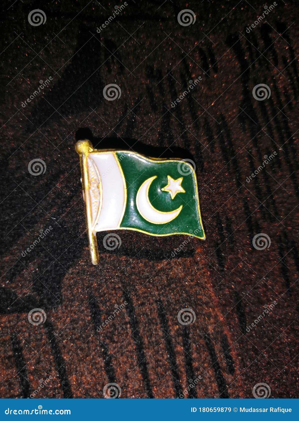 Pakistani flag green stock image. Image of sign, logo - 180659879