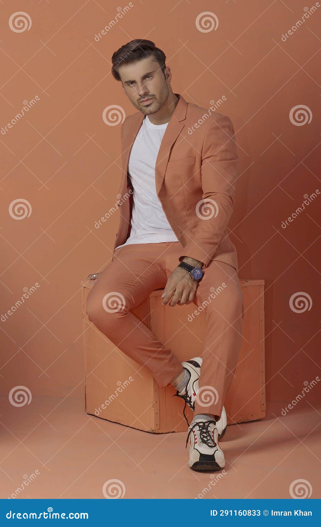 Pakistani Male Model Posing in Suit Stock Image - Image of adult ...