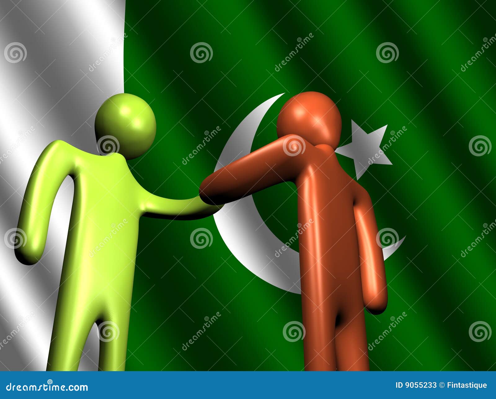 Pakistani meeting stock illustration. Illustration of meeting - 9055233