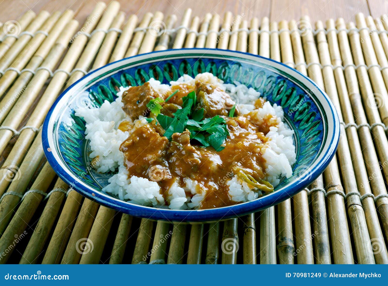 Pakistani Mutton Stew stock image. Image of masala, gosht - 70981249