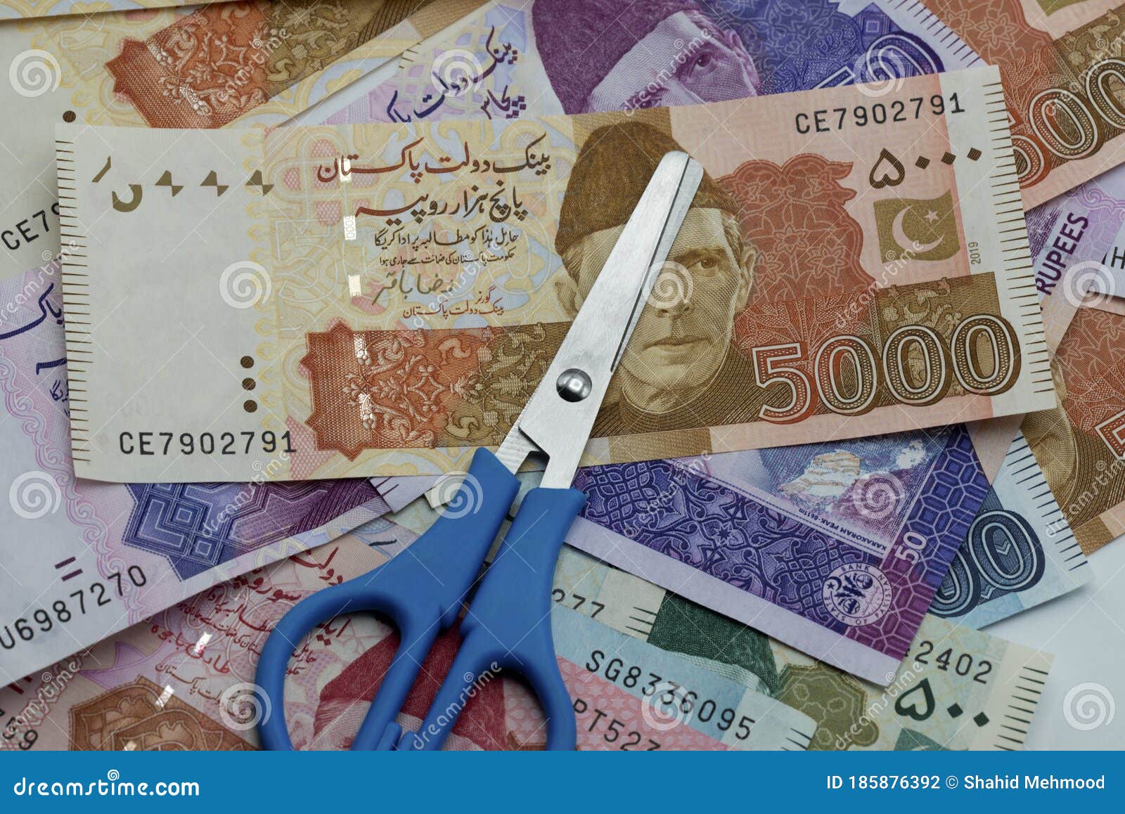 Pakistani Rupees, Pakistani Currency Notes Stock Photo - Image of ...