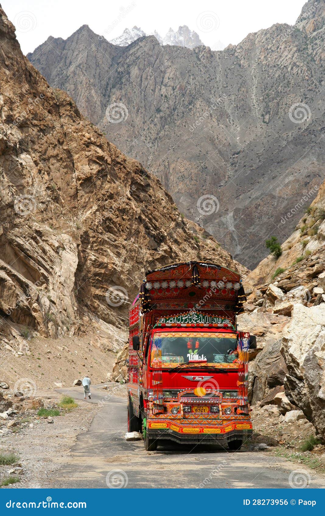 Pakistani truck editorial photo. Image of high, decoration - 28273956