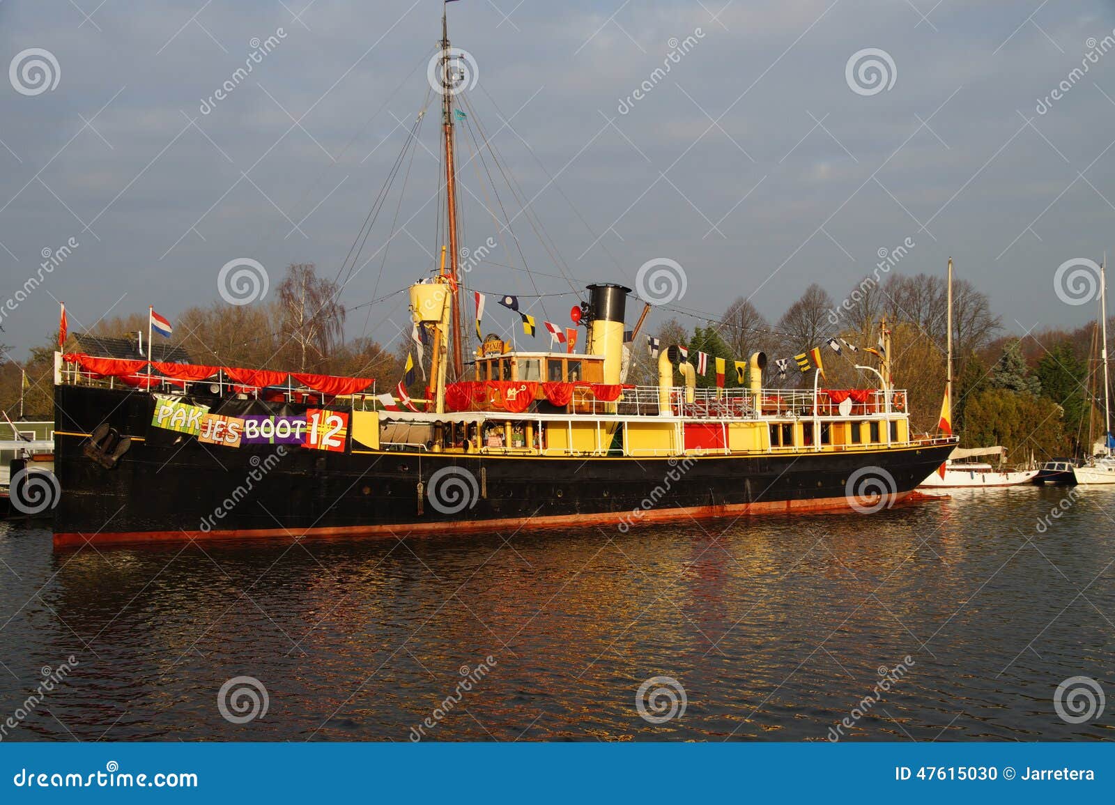 Pakjesboot 12 - Hydrograaf - Schip Sinterklaas Redactionele Afbeelding ...
