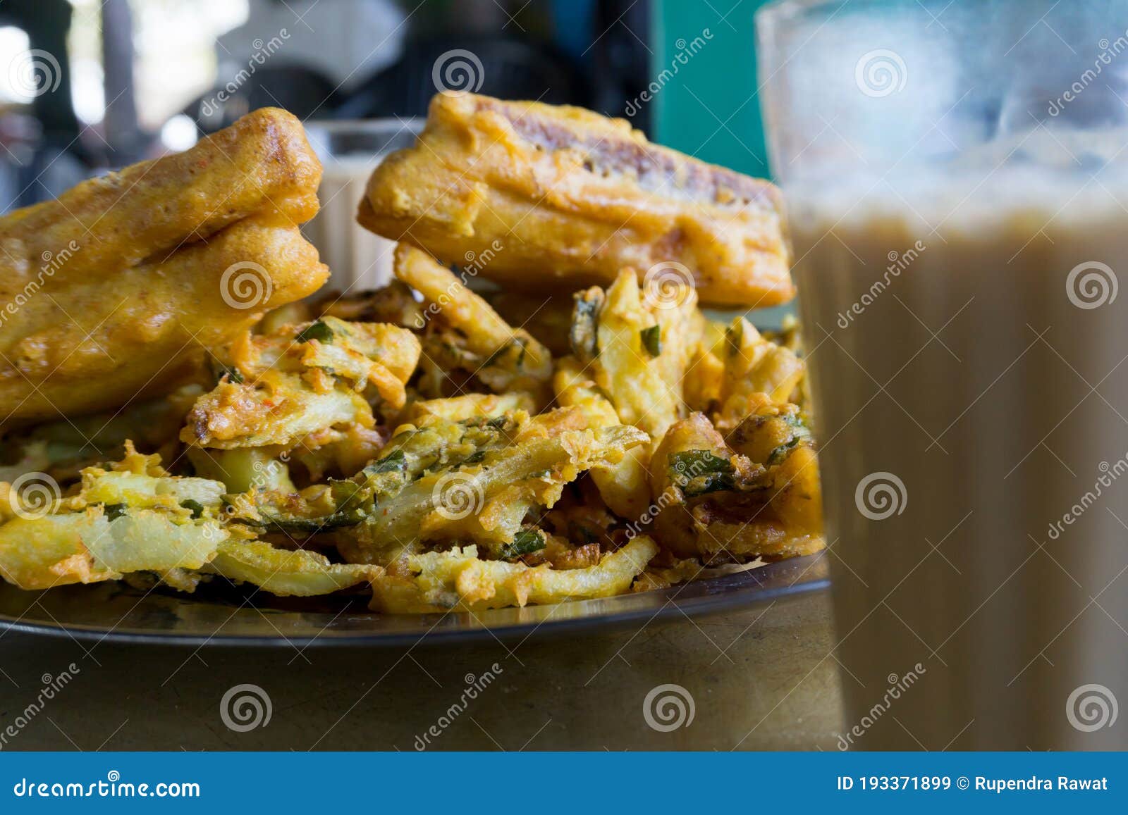 Pakoda, One of the Most Famous Snacks in India Often Served with Tea ...