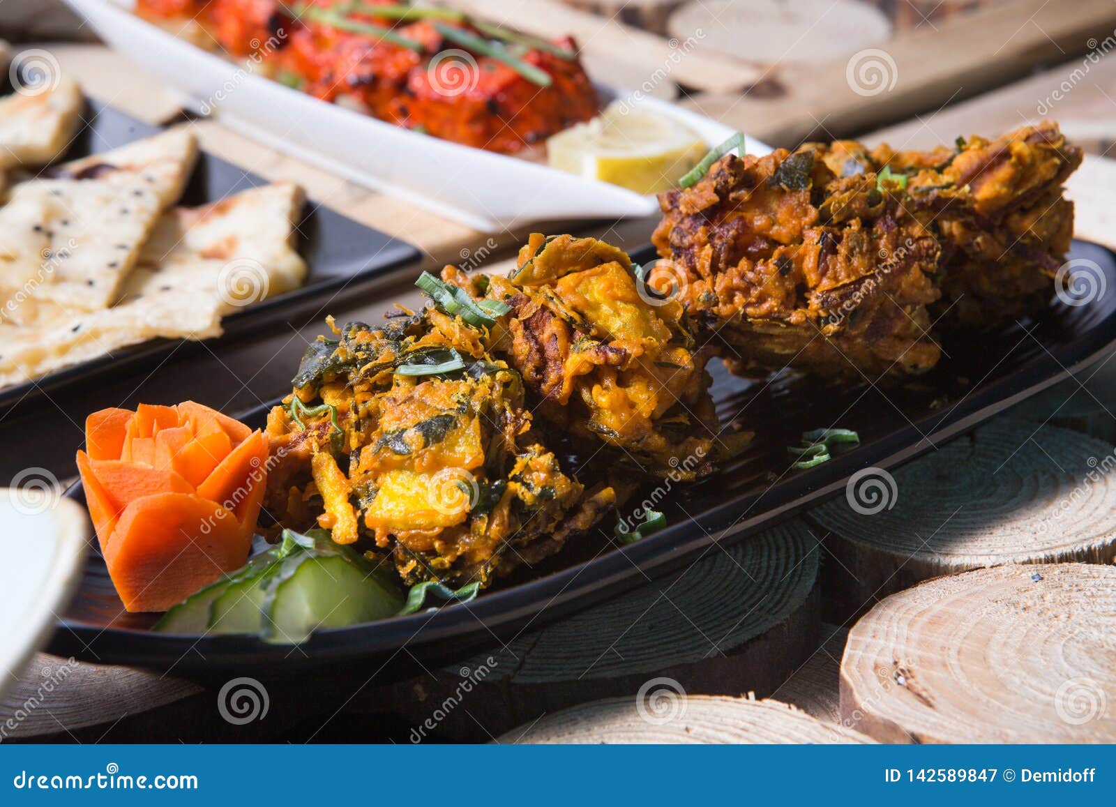 Pakora stock image. Image of delicious, fritters, kerala - 142589847