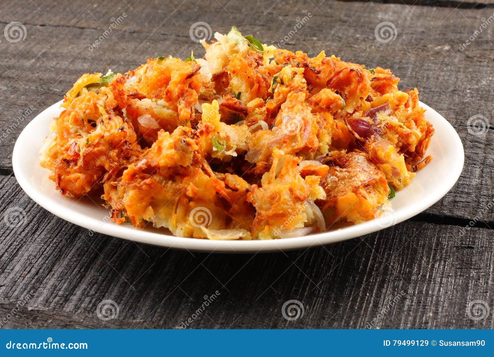 Pakora Indio De La Comida De La Calle Imagen de archivo - Imagen de ...