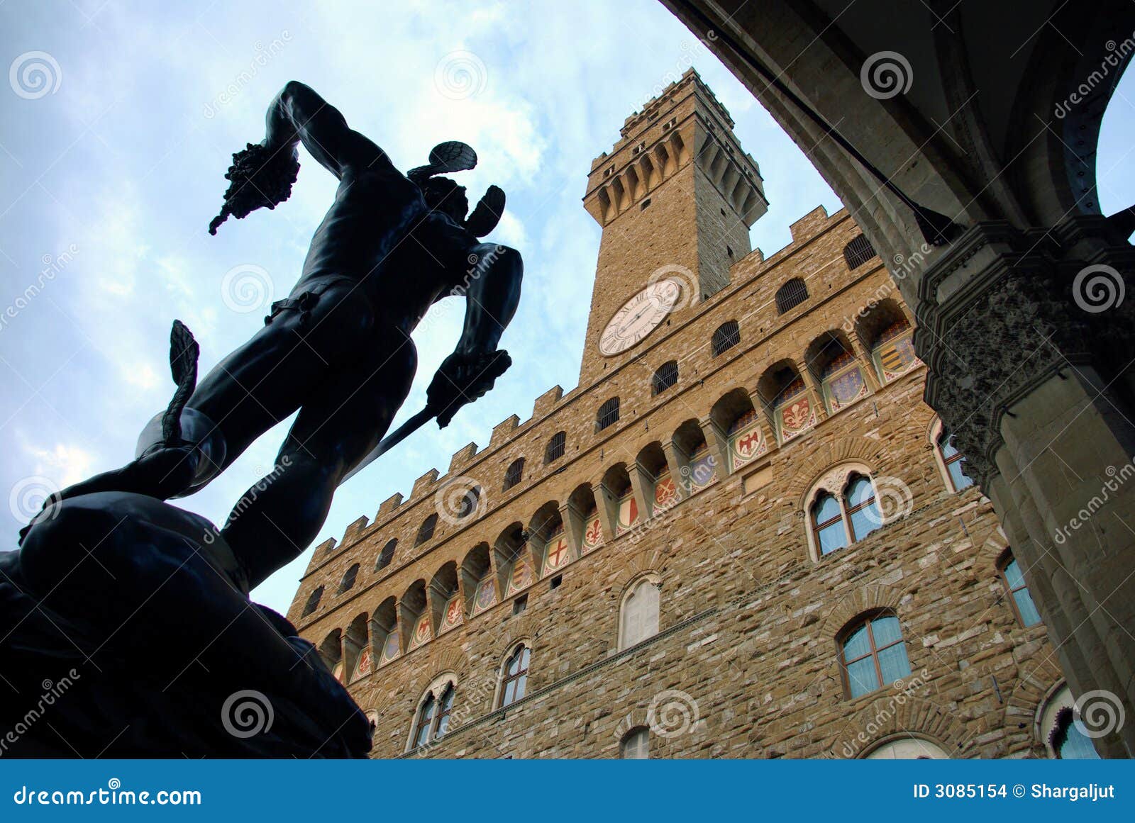 Pal. Vecchio, Florence, Italy Stock Photo - Image of della, piazza: 3085154