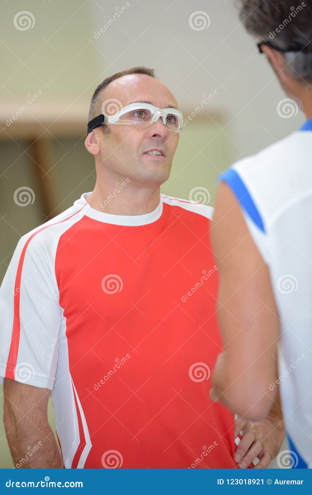 Pala players in discussion stock image. Image of game - 123018921