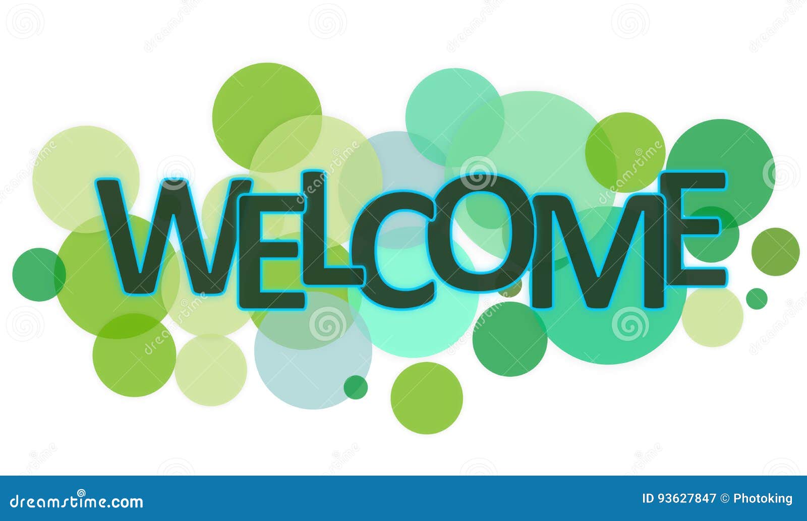 Palabra agradable stock de ilustración. Ilustración de aislado - 93627847