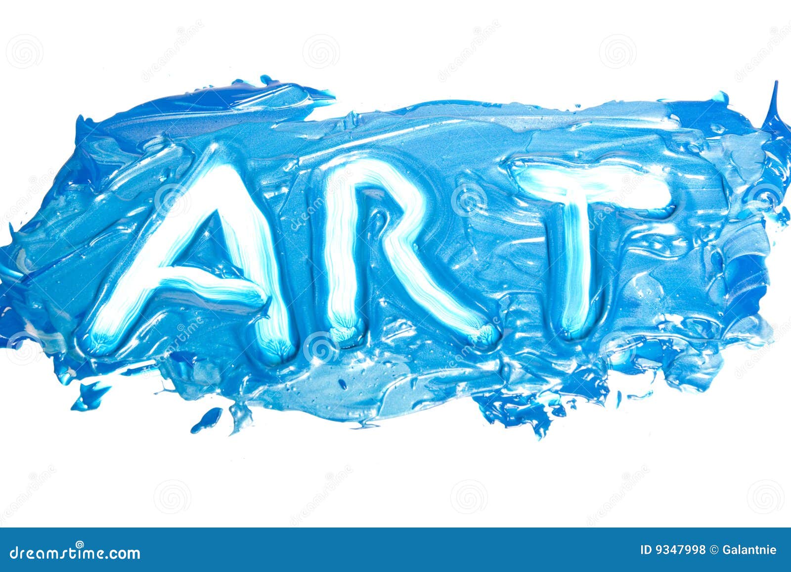 Palabra - ARTE foto de archivo. Imagen de creatividad - 9347998