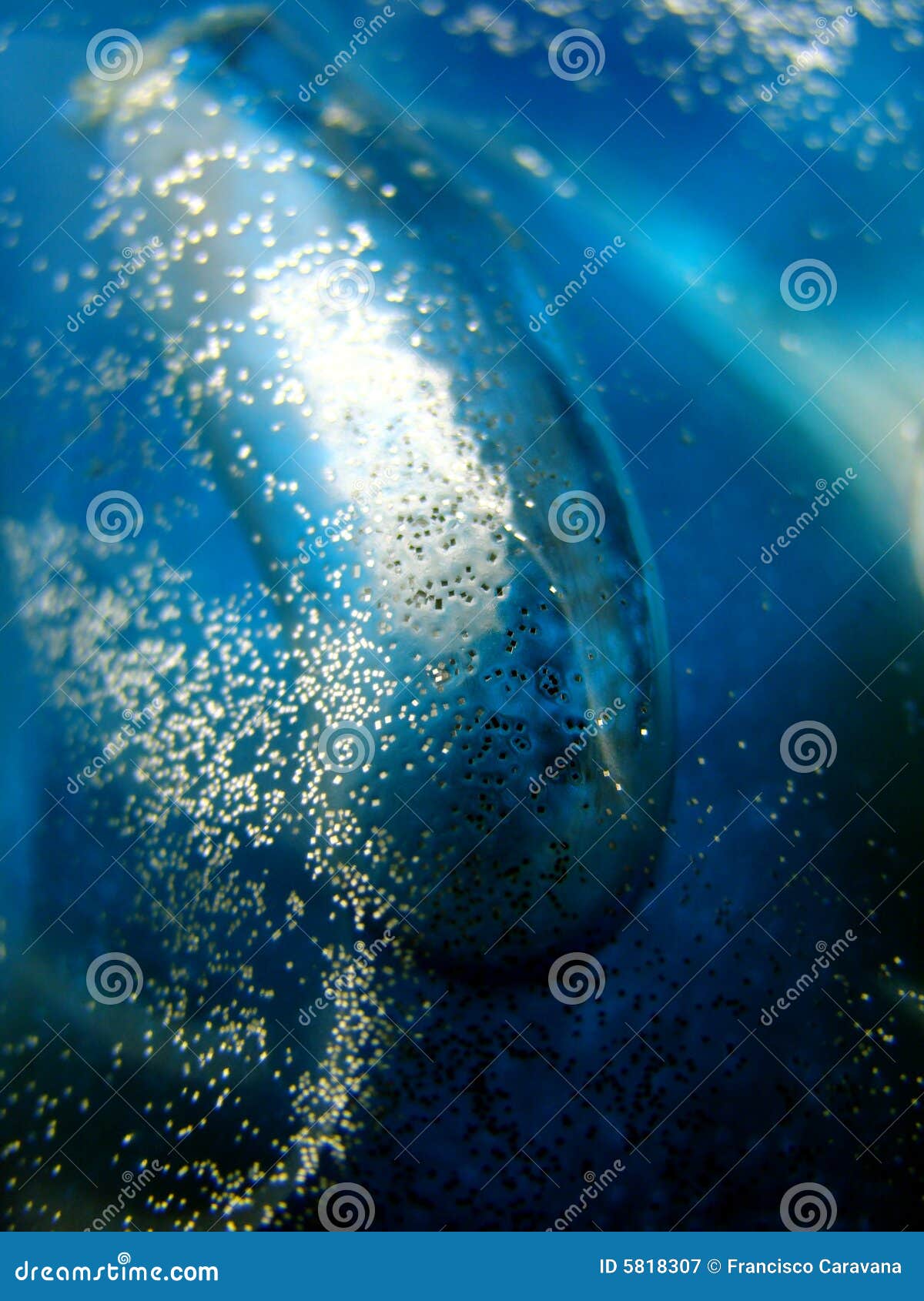 Palabra azul imagen de archivo. Imagen de burbujas, aire - 5818307