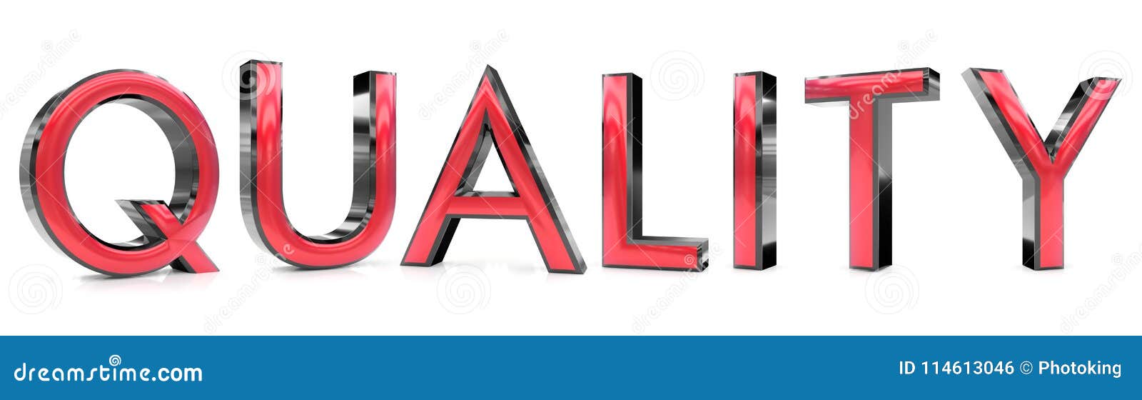 Palabra de la calidad 3d stock de ilustración. Ilustración de highest ...